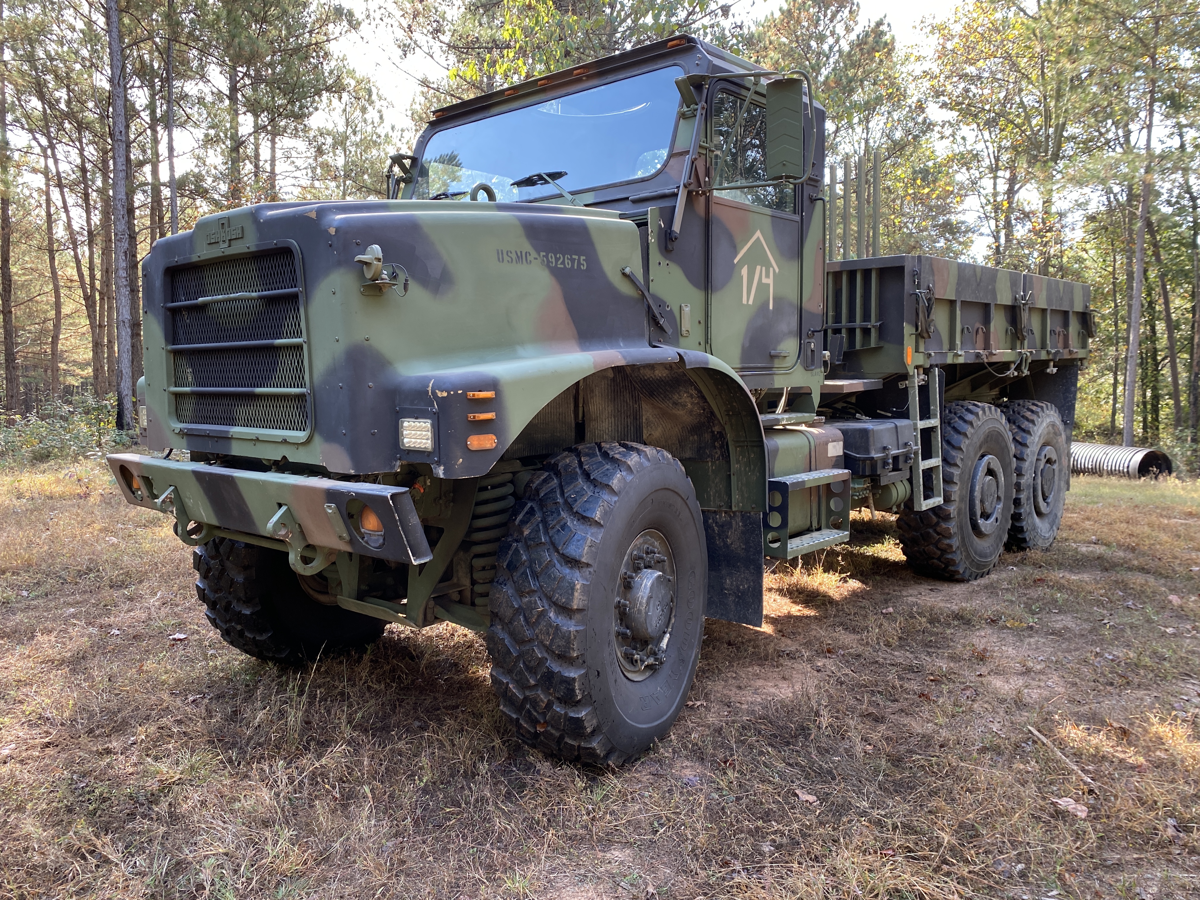 2002 Oshkosh MTVR MK23 6×6 Cargo Truck